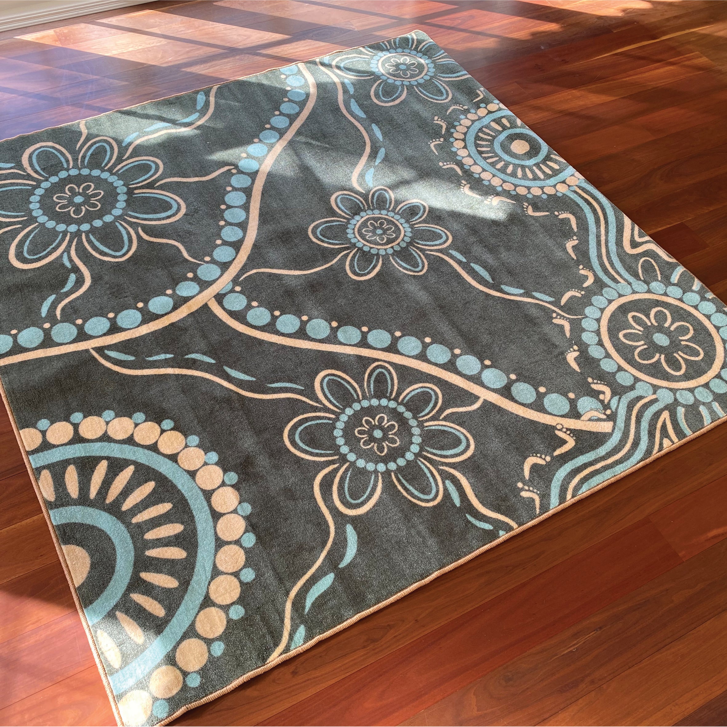 Aboriginal Eucalyptus Rug – Rugoo