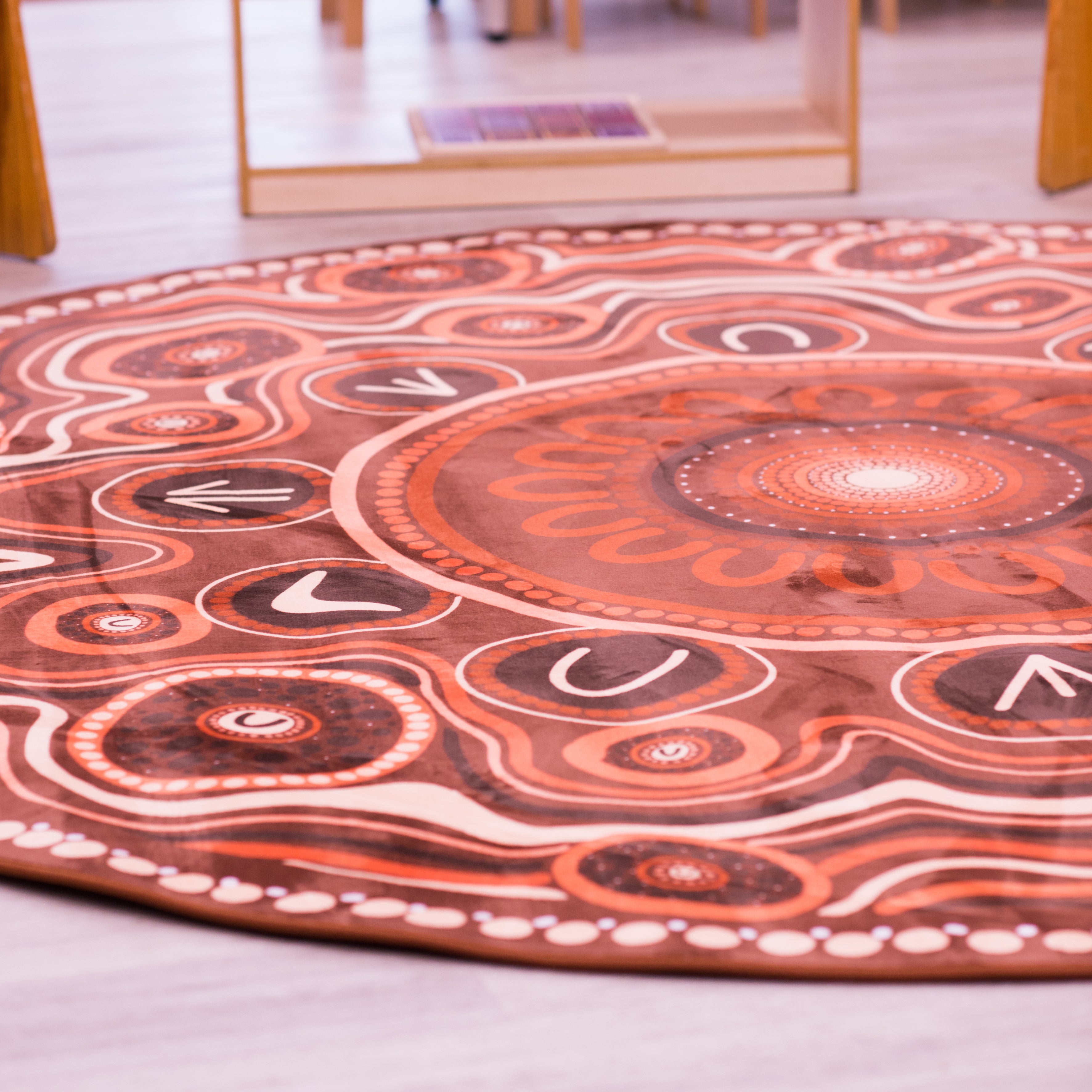 Yarning Circle Indigenous Rug – Rugoo